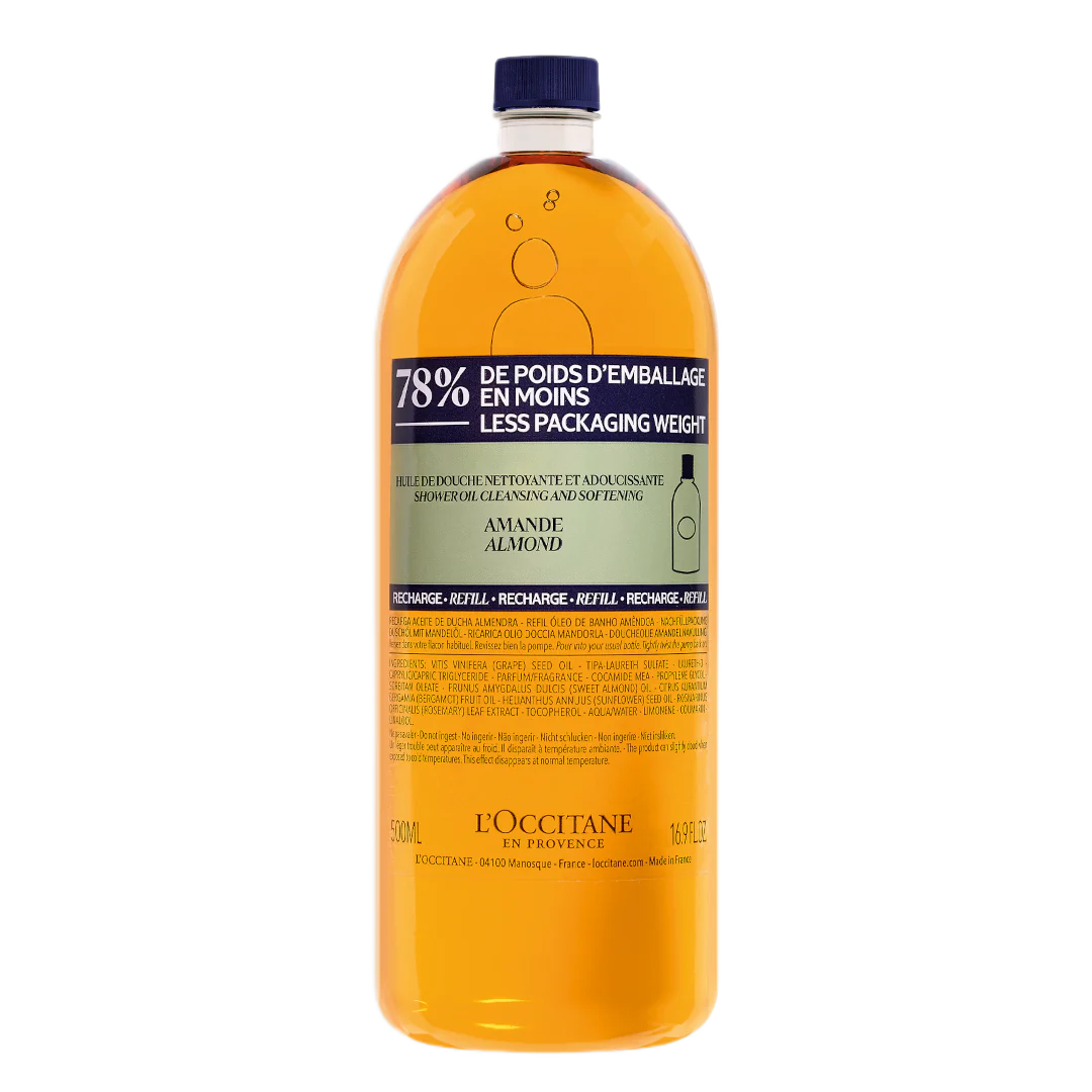 [MINGYU'S PICK] L'occitane Almond Shower Oil Eco-Refill (500ml) Exp: S – Best Buy World Singapore